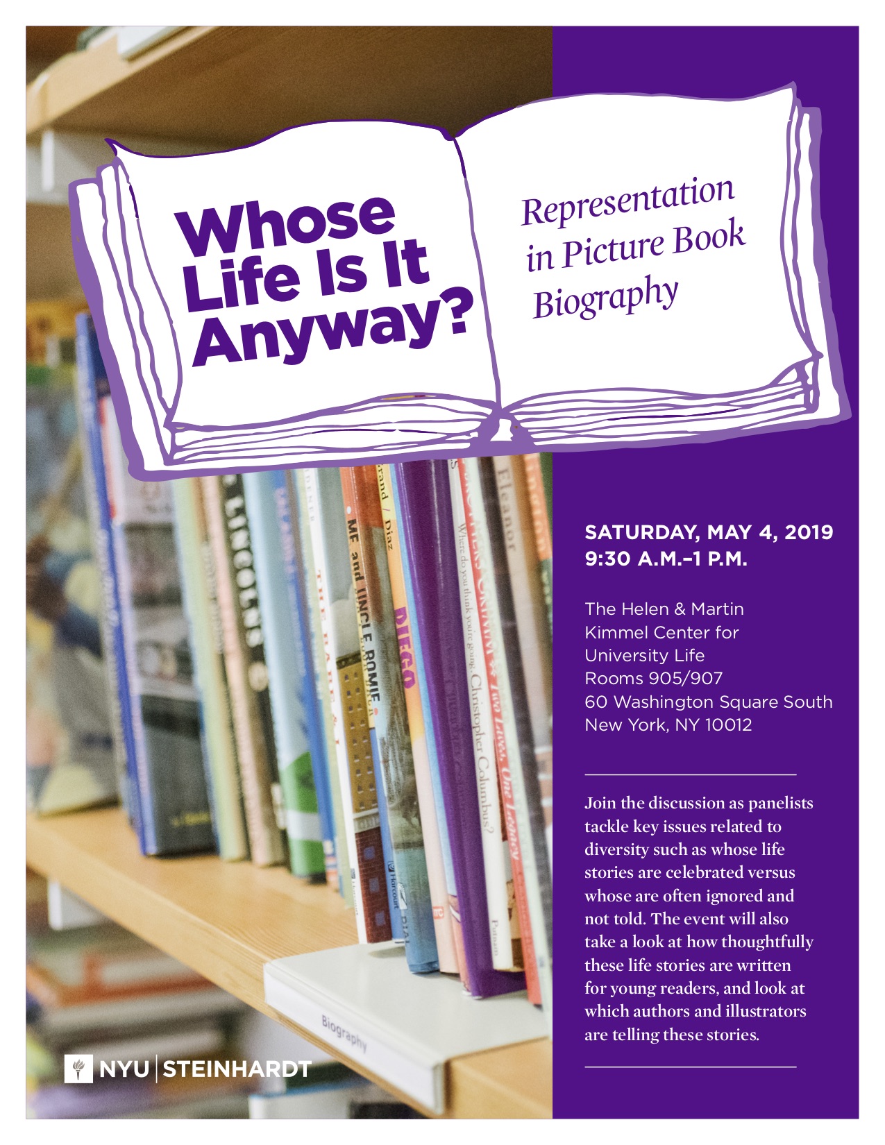 New York University: A symposium on diversity in Picture Book Biography ...